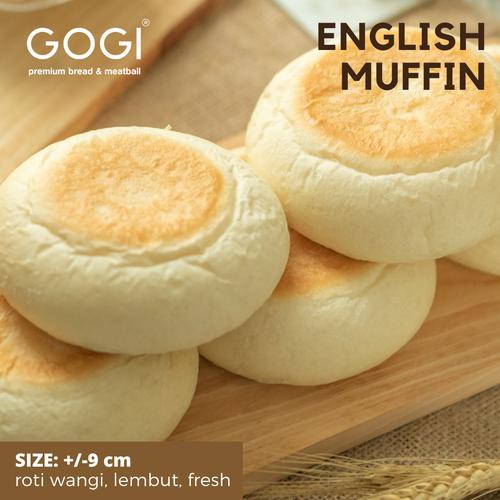 Jual English Muffin isi 5 Pcs Roti English Muffin Bread Bun English ...