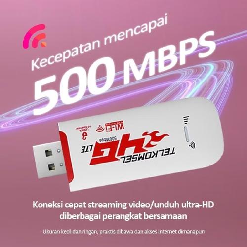 Jual Modem Wifi 4G Wingle USB Mifi All Operator 500Mbps Modem WIFI USB ...