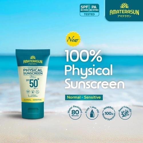 Jual AMATERASUN Physical Sunscreen SPF 50+ PA++++ 30gr [REAL SPF Certified] BPOM - Kab. Sidoarjo ...