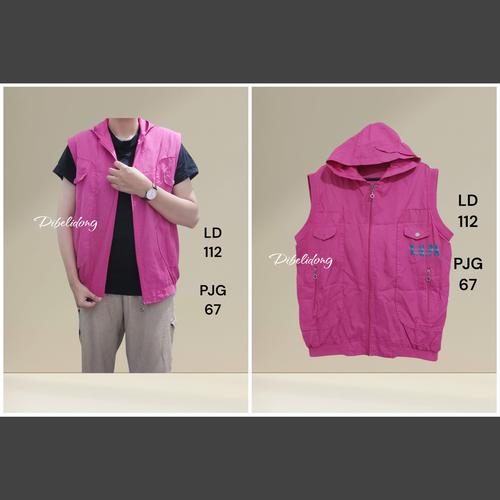 Jual Jaket rompi wanita pink hoodie - Kota Bogor - bunglon betina ...