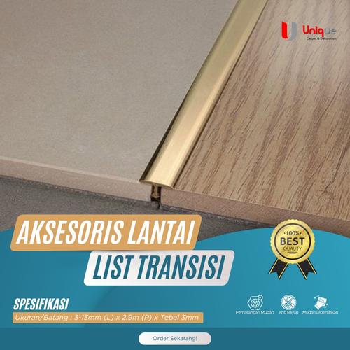 Jual List Sambungan Antar PVC Marmer / List T Alumunium 3mm Untuk ...