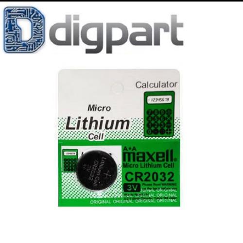 Jual BATERAI LITHIUM 3V CR 2032 KANCING CR2032 Maxell CR2032 Battery - Kota Malang - DigPart ...