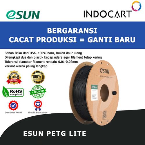 Jual 3D Printer FILAMENT ESUN PETG-LITE High Toughness And Dimensional ...