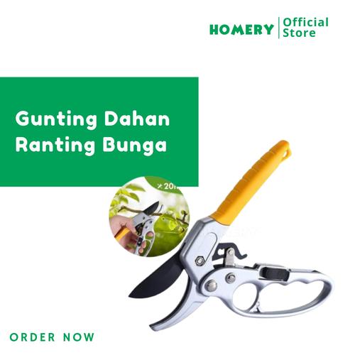 Jual Gunting Dahan Tanaman Ranting Besar Kecil Bunga Bonsai Pohon Taman ...
