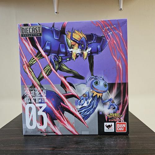 Jual Action Figure Digimon Diablomon Diecast Evolution Digivolving ...