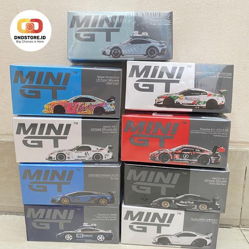 Jual MINIGT mazda RX7 Porsche 911 Nissan GT-R Silvia S15 Toyota GR86 ...
