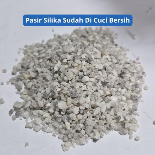 Jual Pasir Silika Silica Sand Kwarsa Sudah Cuci Bersih Persak / Ecer ...