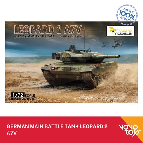 Jual Vespid 1/72 German Main Battle Tank Leopard 2 A7V - Jakarta Pusat ...