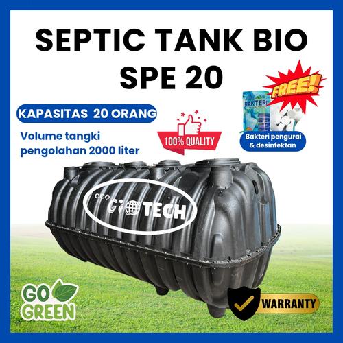 Jual Septic tank plastik SPE 20-Kapasitas 20 orang-Volume Tangki 3 ...