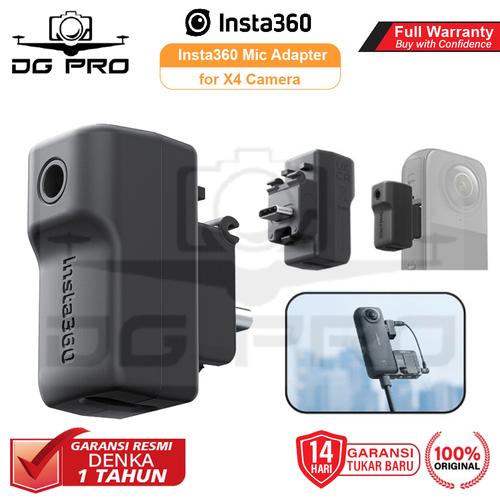 Jual Insta360 One X4 Mic Adapter Insta 360 X 4 Microphone Adapter ...