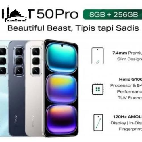 Jual INFINIX HOT 50 PRO 8/256GB - silver - Kota Makassar - mtc ramadhan ...