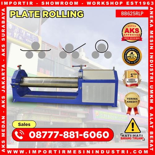 Jual Mesin Roll Padat Plat Besi 3 Hp - 960Rpm Rolling Machine- BB625RLP ...