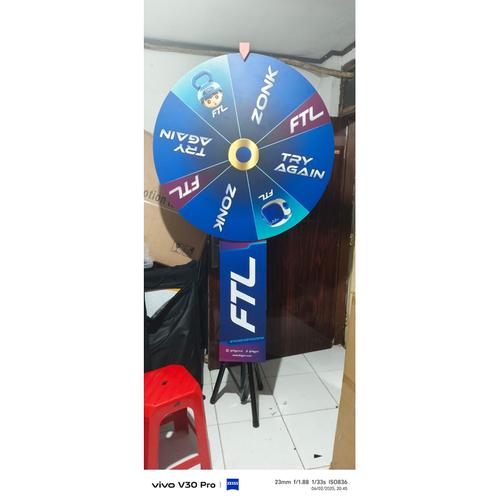 Jual Tripod Print Roda undian / roda keberuntungan / wheel of fortune ...