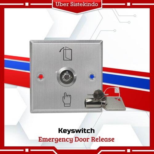 Jual Keyswitch Emergency Door Release Access Control - Key Switch ...