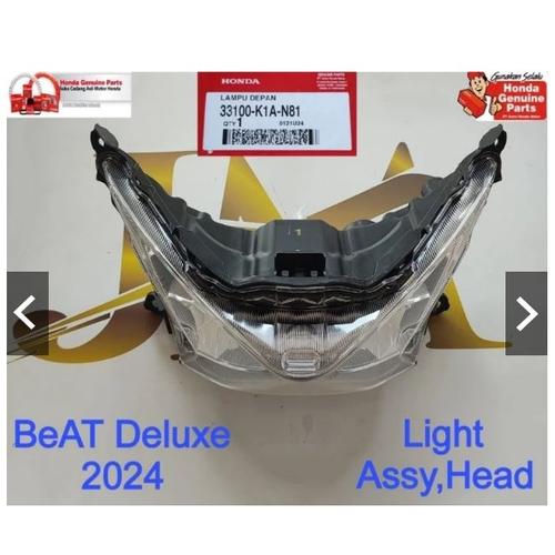 Jual 33100-K1A-N81 Lampu Depan Reflektor Motor Honda BeAT New 2024-2025 ...