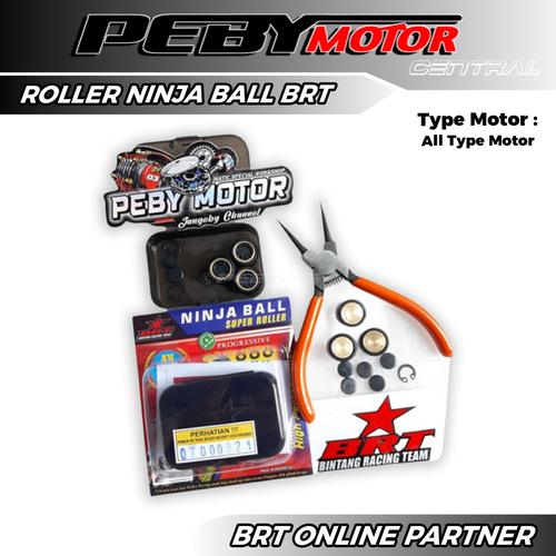 Jual Roller BRT NINJA BALL Vario 125 Beat Fi Scoopy Nmax Mio Genio Pcx ...