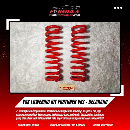 Jual Lowering Kit Spring Per YSS Performance Toyota Fortuner VRZ Belakang - Kota Bekasi - Evans ...