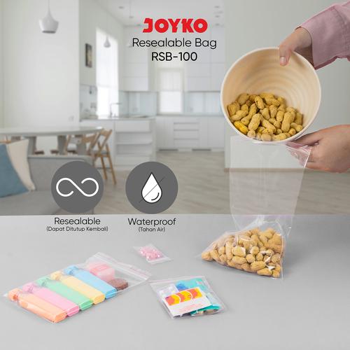 Jual Plastik Klip Resealable Bag Joyko RSB-100 - RSB-100-4x6 - Jakarta ...