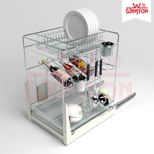 Jual Rak Piring Botol Bumbu Stainless Winston WW 025E for Kitchen ...