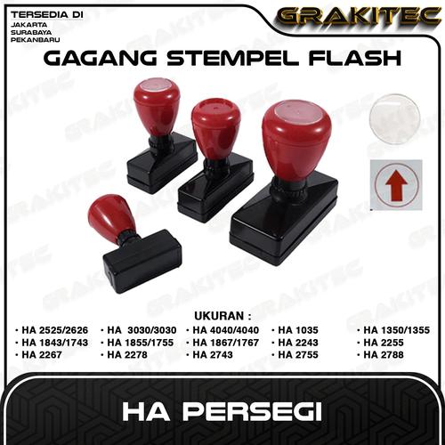 Jual Gagang Stempel Flash HA Persegi GRAKITEC - HA1035 - Jakarta Barat ...