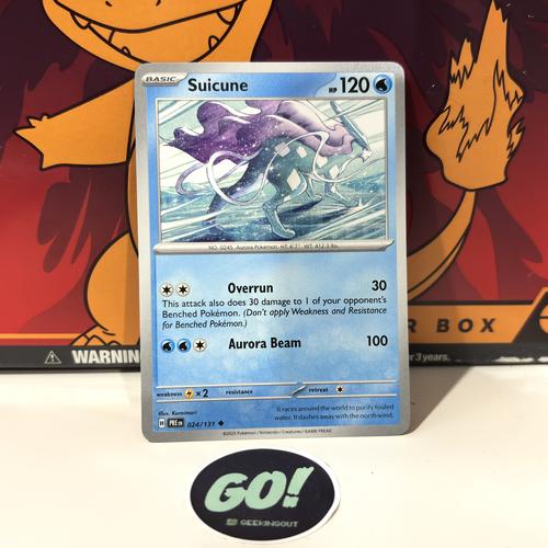 Jual Suicune - 024/131 Pokemon English TCG Prismatic Evolutions PRE en ...