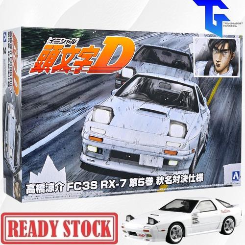 Jual AOSHIMA Initial D Ryosuke Takahashi Mazda FC3S RX-7 Comics Vol. 5 Akina Battle Version 1:24 ...