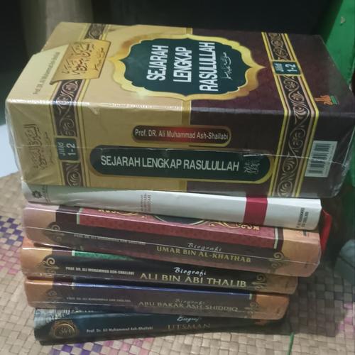 Jual Sejarah Lengkap Rasulullah SAW, Abu Bakar, Umar, Utsman, Ali ...