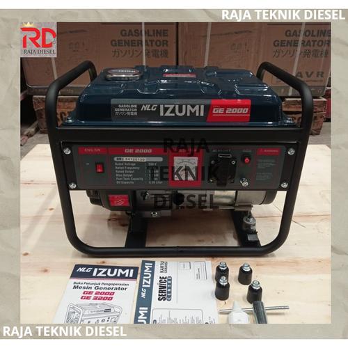 Jual NLG IZUMI Genset Bensin 1200 1000 watt Gasoline Generator Listrik GE 2000 1 Phase 1.0 - 1.2 ...