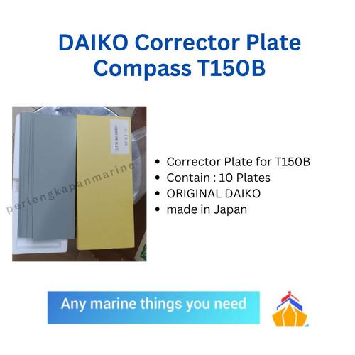 Jual Corrector Plate DAIKO Compass T150B Original / Korektor Plate Kompas T-150B Daiko Jepang ...