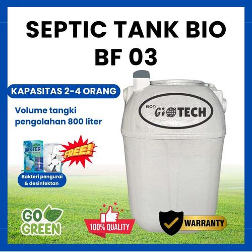 Jual Septic tank BF 03 - Kapasitas 4 orang - Volume 800 Liter BIO ...