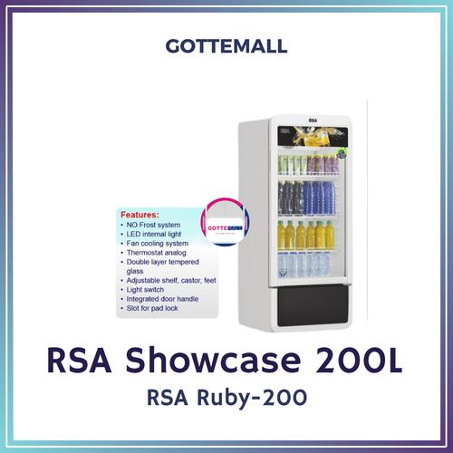 Jual Showcase Cooler RSA RUBY-200 / RUBY-240 / RUBY-280 - Display ...