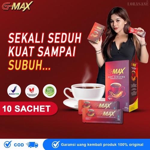 Jual KOPI STAMINA PRIA KUAT TAHAN LAMA ORINAL GMAX MINUMAN EXTRA ...