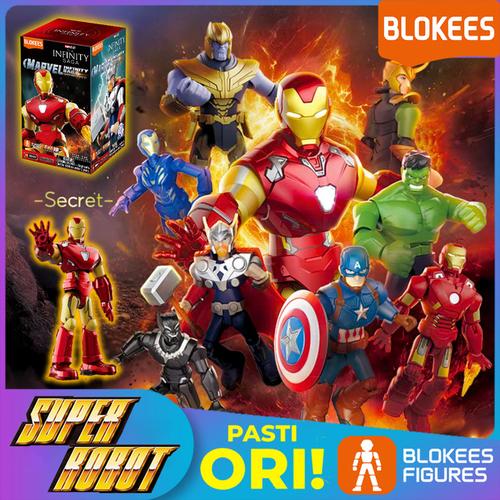 Jual BLOKEES Figure Blind Box Marvel Avengers Infinity Saga Super Hero ...
