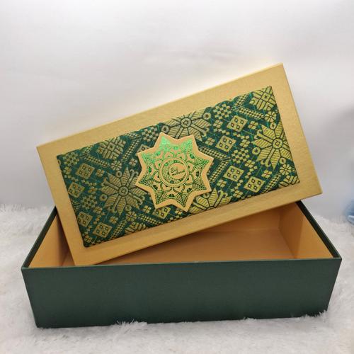 Jual Box standar songket 30x15x8 / hamper kotak kue kering 2 toples ...