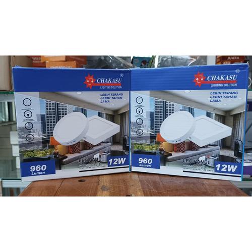 Jual Lampu LED Downlight OB Outbow Chakasu Bulat 12W PUTIH 6500K ...