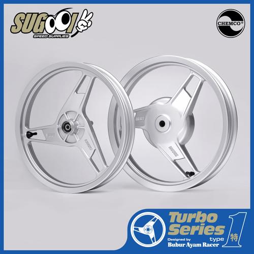 Jual velg Sugooi x Chemco Wheel – Turbo Series Type 1 Mio 160/185-14 ...