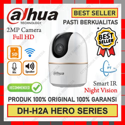Jual IPCAM Wi-Fi Dahua 2MP Indoor DH-H2A Smart TRACKING + AUDIO Garansi ...