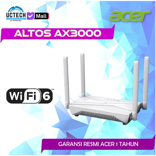 Promo Acer ALTOS Wi-Fi 6 AX3000 Dual-Band Mesh Router Cicil 0% 3x ...