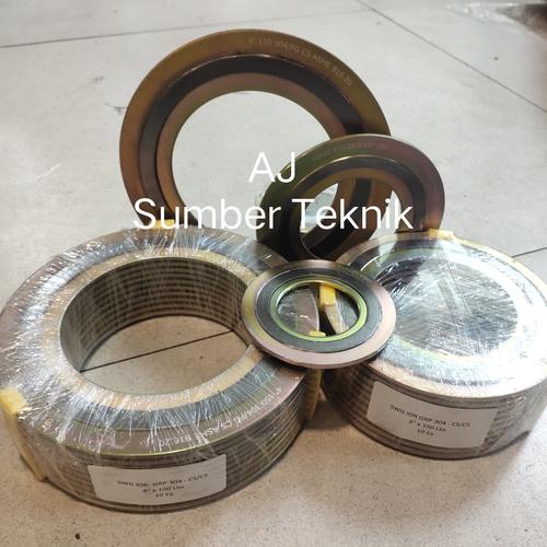 Jual SWG Ansi 150 Carbon Steel Ukuran 14" inch / Spiral Wound Gasket ...