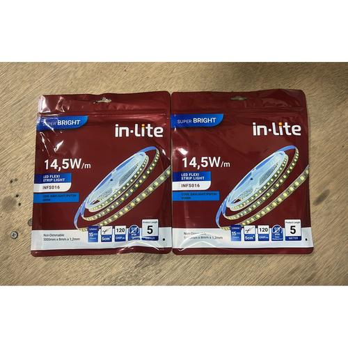 Jual IN LITE LED Strip 2835 120LED DC12V IP 20 Cahaya 3000K 4000K 6500K ...