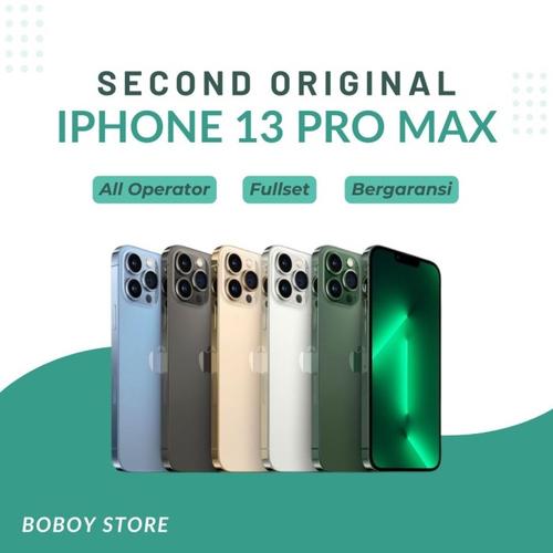 Jual Iphone 13 Pro Max 128Gb / 256Gb / 512Gb / 1Tb Second Fullset - 128Gb, SIERA BLUE - Jakarta ...
