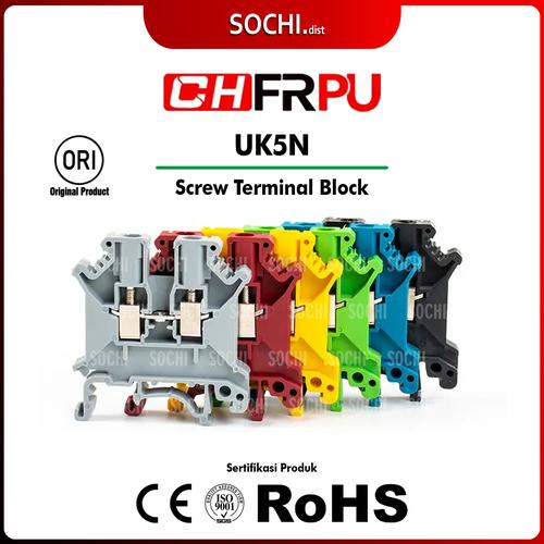 Jual CHFRPU - UK5N Terminal Blok 41 Ampere 800 Volt - Abu-abu - Kota ...
