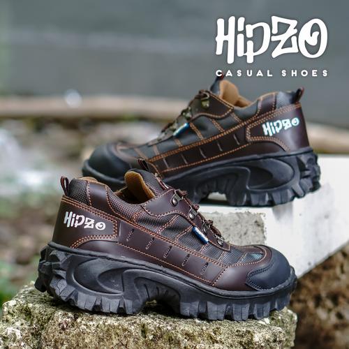 Jual Sepatu Boots Pria Hipzo M 052 Original Kulit Safety Besi Proyek ...