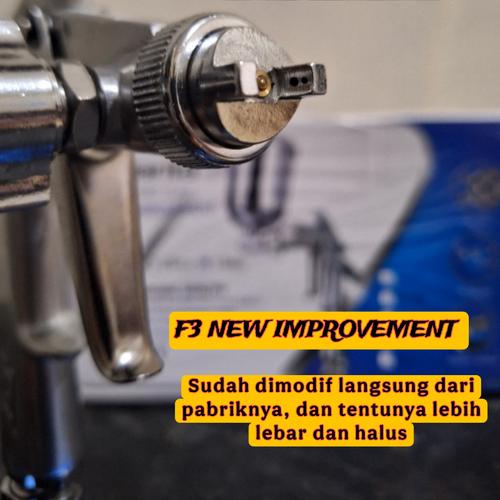 Jual Spray Gun Auarita F3 NEW IMPROVEMENT - Spraygun Modif Original ...