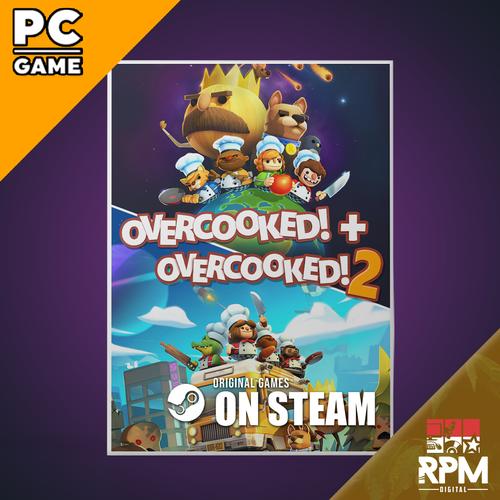 Promo Overcooked! 1 & 2 Gourmet Edition - PC Games ORIGINAL - dvd (DL ...