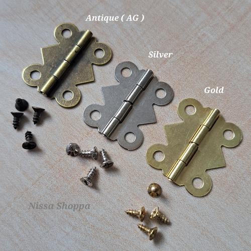 Jual Engsel kupu kupu / Engsel kotak kayu / Engsel kotak perhiasan ...