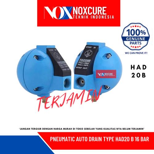 Jual AUTO DRAIN HAD20B PNEUMATIC AUTO FLOAT DRAIN FILTER UDARA KOMPRESSOR AUTOMATIC 1/2'' INCH ...