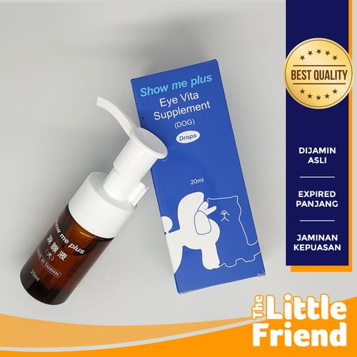 Promo Show Me Plus Tear Stain Anjing Eye Vita Supplement Dog Vitamin ...