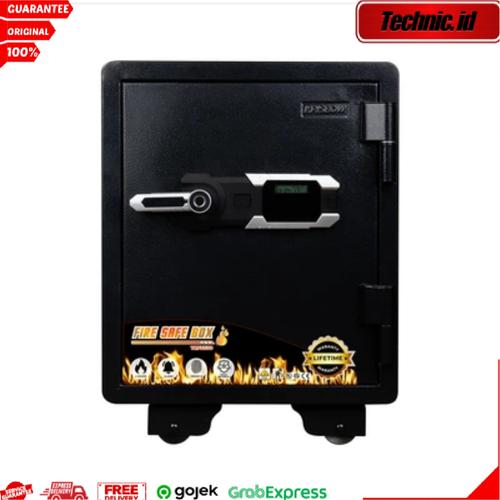 Jual Brankas Besi Krisbow TRFS530 47x46x53 Cm Brankas Tahan Api Fire ...