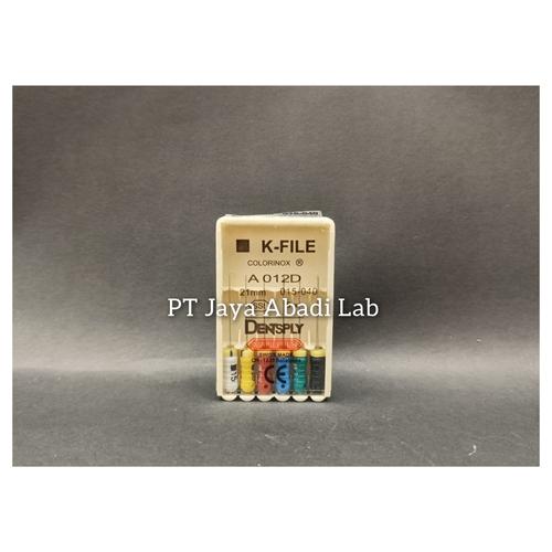 Jual dental jarum k file k-file dentsply panjang 21 mm 21mm ukuran 15 ...